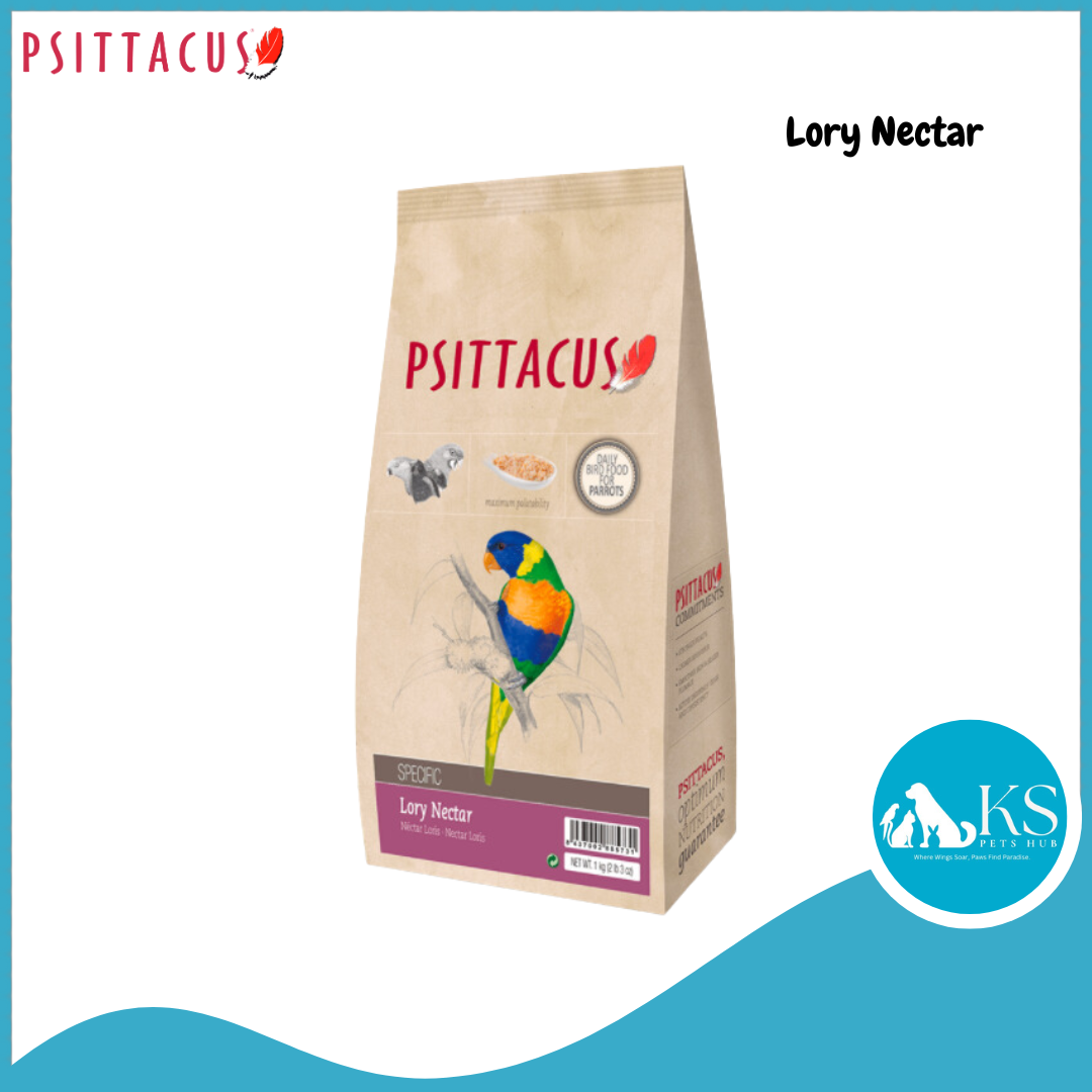 Psittacus Lory Nectar Parrot Bird Food 1kg – KS Pets Hub